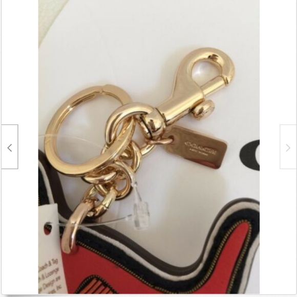 Coach | Accessories | Coach Key Chain Rexy Dinosaur Embroidered Key Fob ...